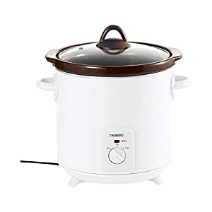 ツインバード スロークッカー ホワイト　TWINBIRD EP-D819W　電気鍋(中古品)