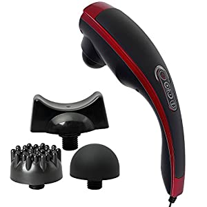 ALINCO(アルインコ) ハンドマッサージャー 4モード切替 (首/肩/腰/太もも/ふくらはぎ) アタッチメント3種付き 5017 MCR5018R(中