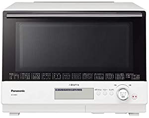 パナソニック ビストロ スチームオーブンレンジ 30L ヘルツフリー ホワイト NE-BS805-W(中古品)
