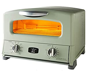 Aladdin (アラジン) 新グラファイト グリル & トースター 4枚焼き 180度回転焼き網 レシピブック グリルパン付き [遠赤グラファ