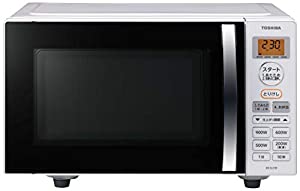 東芝 電子レンジ 単機能 17L フラットテーブル ホワイト ER-SS17B(W)(中古品)