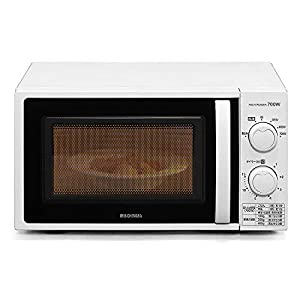アイリスオーヤマ 電子レンジ 17L ターンテーブル 単機能 700W 出力6段階 【東日本/50Hz】ホワイト IMG-T177-5-W(中古品)