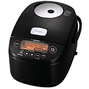 象印 圧力IH炊飯ジャー（1升炊き） ブラック ZOJIRUSHI 極め炊き NP-BK18-BA(中古品)
