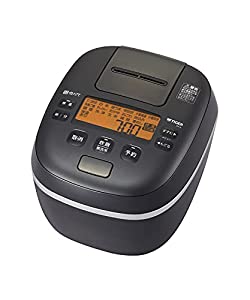 炊飯器 タイガー魔法瓶(TIGER) 5.5合 圧力IH式 ご泡火炊き少量旨火炊き オフブラック JPI-A100 KO(中古品)