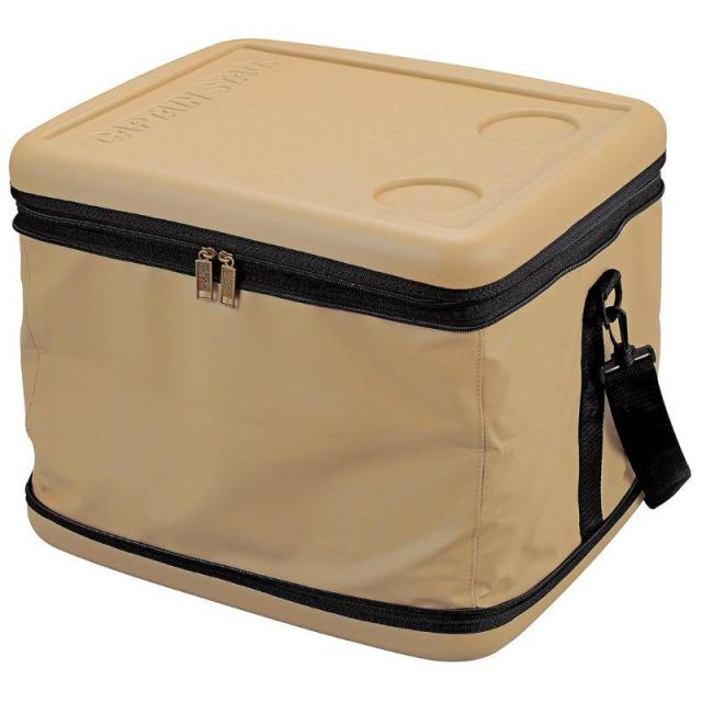 パール金属 スーパーコールドクーラーバッグ 43L ベージュ UE-0618