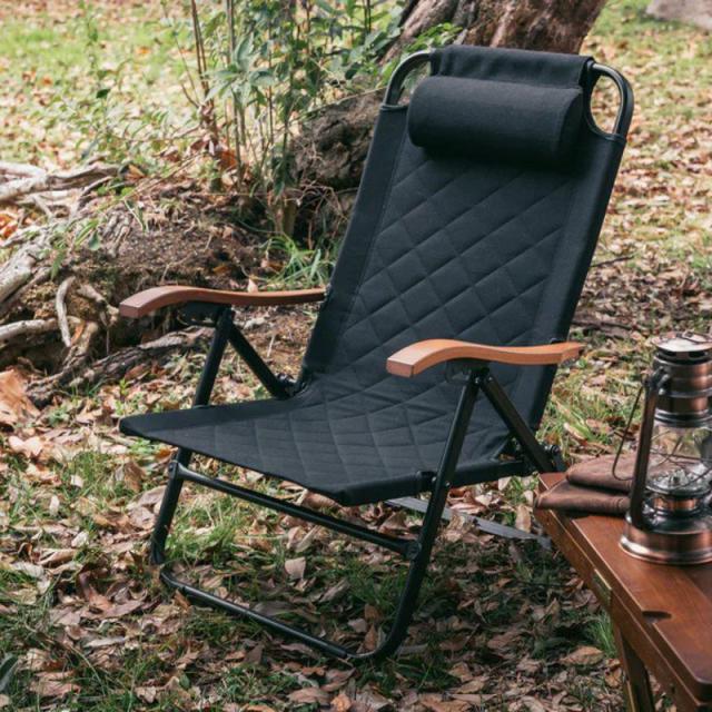 即納在庫品 ハイランダー クライマックスローチェア2 ST ブラック 7001293 HCS−007