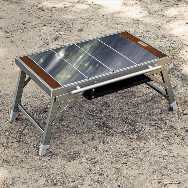 即納在庫品 ハイランダー LIT TABLE MINI リットテーブルミニ アッシュゴールド HCD-004