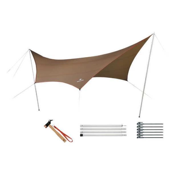 即納在庫品 スノーピーク タープ HDタープ“シールド”・ヘキサ（M）Proセット4人用 TP-861S