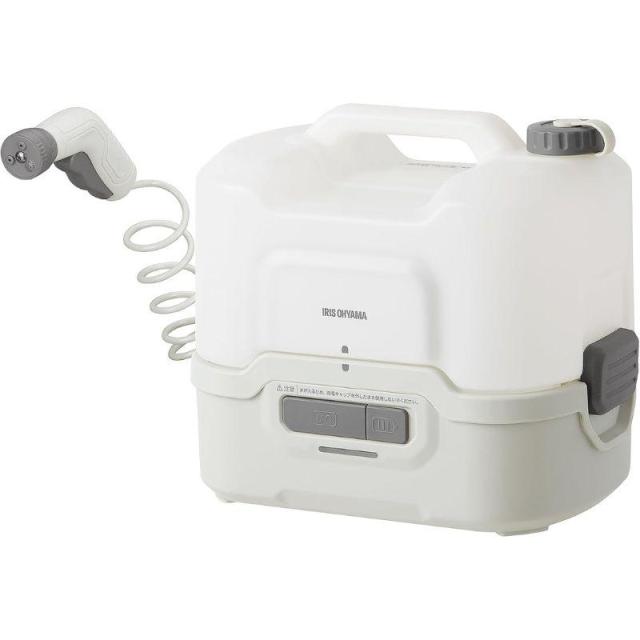 即納在庫品 アイリスオーヤマ 充電式 ポータブルウォッシャー 大容量 タンク8L コードレス JPW-T81 JPW-T81