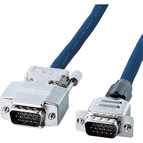 ■SANWA ディスプレイケーブル メタルコネクタタイプ〔品番:KBCHD1530N〕【1001513:0】[店頭受取不可]