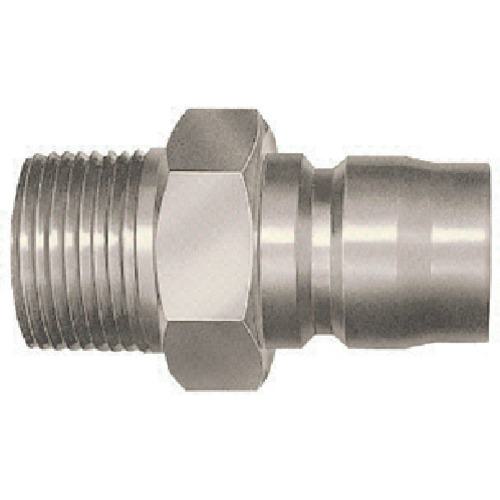 日東 TSPカプラ 鋼鉄製(めねじ取付用プラグ) 相手側Rc1/2(00811)〔品番:4TPMSTEEL〕【1133128:0】[店頭受取 ...