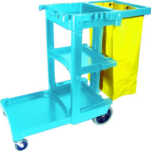 ■【在庫限り】ラバーメイド ジャニターカート〔品番:RM617388BL〕【1143309:0】[直送DS][店頭受取不可]