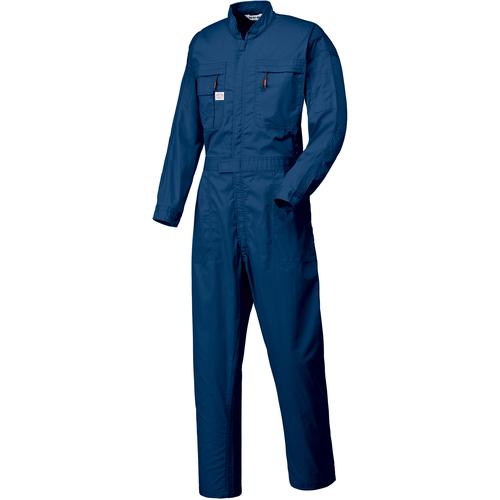 ■AUTO-BI SS(春夏)モデル つなぎ服5700-001ネイビーブルー-LL〔品番:5700001LL〕【1369335:0】[店頭受取不可]