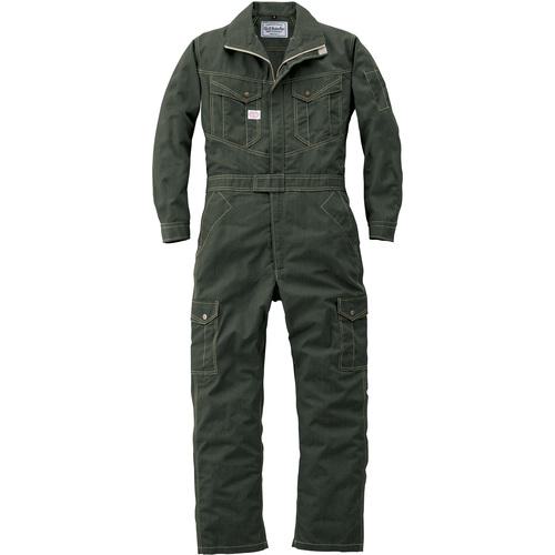 ■AUTO-BI AW(秋冬)モデル つなぎ服6300-013アーミーグリーン-4L〔品番:63000134L〕【1369663:0】[店頭受取不可]