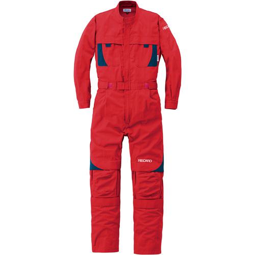 ■AUTO-BI 通年モデル レカロメディカルつなぎ服8620-005レッド-4L〔品番:86200054L〕【1370807:0】[店頭受取不可]