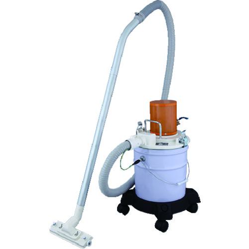 ■Suiden エア式ペール缶タイプ掃除機〔品番:SAC101〕【1372675:0】[直送DS][店頭受取不可]