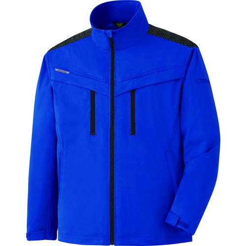 ■ミドリ安全 VERDEXCEL ストレッチ防寒ジャンパー VE2003 上 ロイヤルブルー L〔品番:VE2003UEL〕【1493559:0】[店頭受取不可]