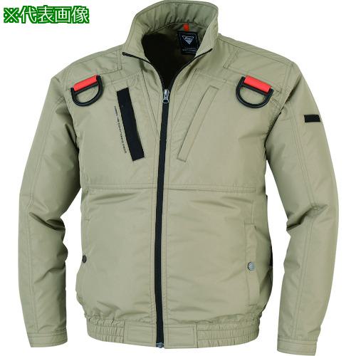 ■XEBEC 空調服遮熱ハーネスブルゾンXE98103-81-LL キャメル〔品番:XE9810381LL〕【1609296:0】[店頭受取不可]