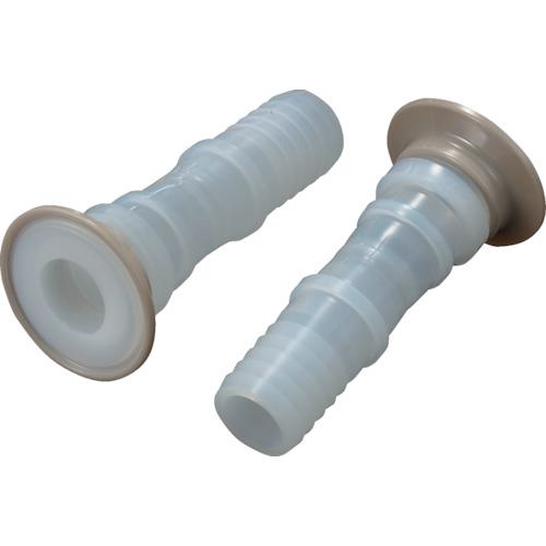 ■フロンケミカル フッ素樹脂(PFA)サニタリーヘルール×タケノコジョイント1S〔品番:NR2122001〕【2506119:0】[店頭受取不可]