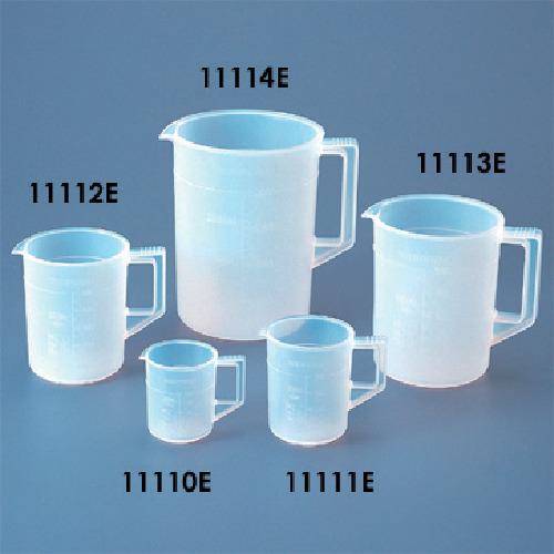 ■サンプラ PFA手付ビーカー1L〔品番:11113〕【2959534:0】[店頭受取不可]