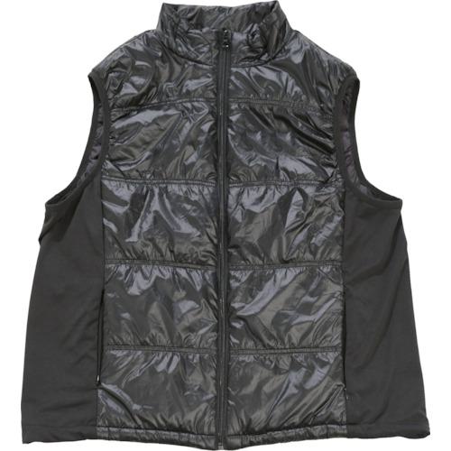 ■リンクサス 速暖ヒートベストEX 服地 ブラック M〔品番:LXPHBEXM〕【3193957:0】[店頭受取不可]