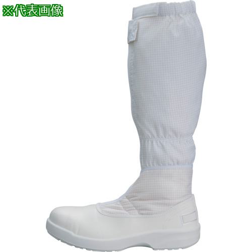 ■TriApex クリーン安全ロングブーツ FS664C ホワイト 24.0〔品番:FS664C0124.0〕【3518395:0】[店頭受取不可]