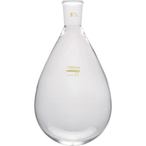 ■HARIO 共通摺合せなすフラスコ 1,000ml TS29/42〔品番:NFJ1L29.42SCI〕【3628323:0】[店頭受取不可]