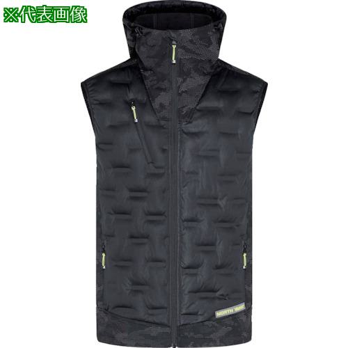 ■NORTHWAYS ワークダウンベスト ブラック Lサイズ 〔品番:1104BLL〕【3819937:0】[店頭受取不可]