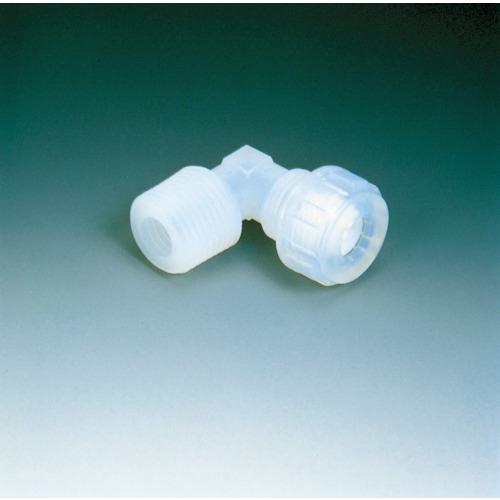 ■フロンケミカル PFAメイル・エルボー(Fロックシール) LFH-19-R3/4〔品番:NR1063013〕【3916553:0】[店頭受取不可]