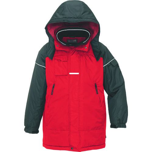■アイトス 防寒コート レッドM〔品番:AZ6060009M〕【3951286:0】[店頭受取不可]