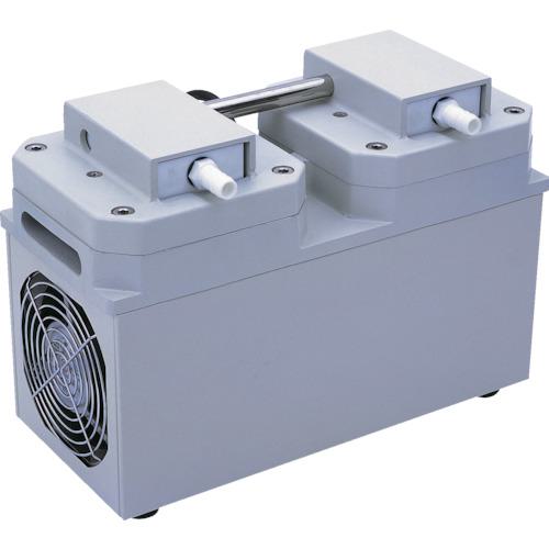 ■アルバック 単相100V ダイアフラム型ドライ真空ポンプ 幅161mm〔品番:DTC60〕【3981576:0】[店頭受取不可]