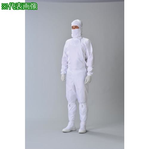 ■ADCLEAN クリーンスーツ 白 LL〔品番:LE11051LL〕【4013972:0】[店頭受取不可]