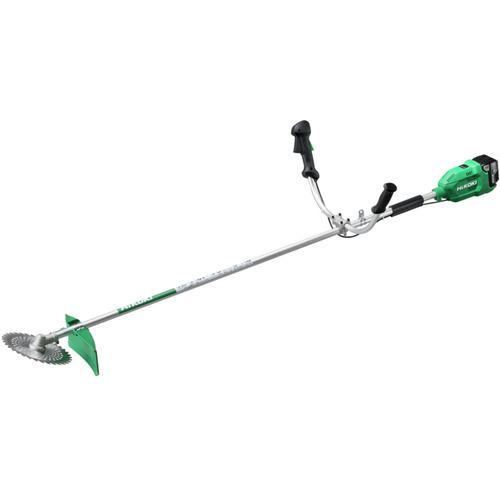 ■HiKOKI コードレス刈払機 18V 刈刃径230mm 両手ハンドルモデル 電池パックセット品〔品番:CG18DAJC〕【4042699:0】[店頭受取不可]