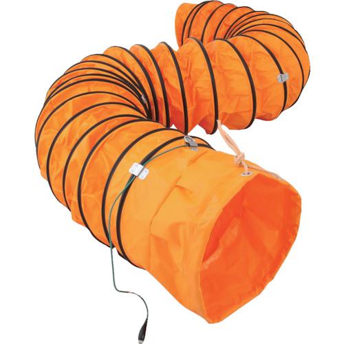 ■Suiden 送風機用ダクト 防爆用アース端子付 320mm 5m〔品番:SJFD320DC〕【4461568:0】[店頭受取不可]