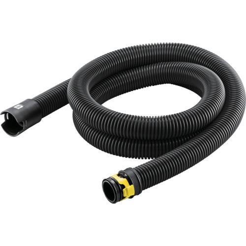 ■KARCHER 乾湿・ドライバキューム用新クリップシステム対応延長サクションホースID35_2.5m_帯電防止〔品番:2.889343.0〕【4540572:0】[店頭受取不可]