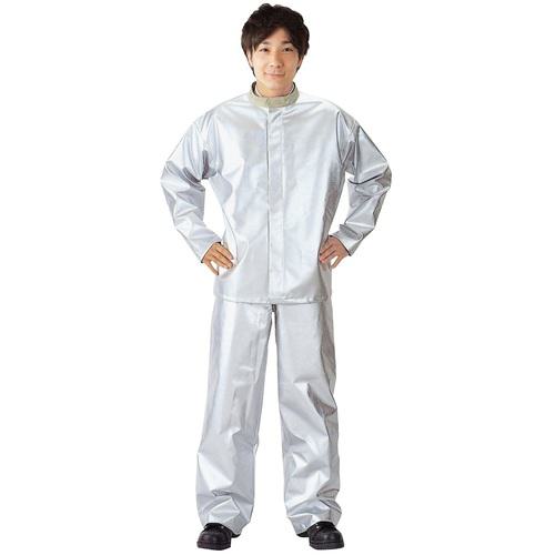 □テイケン 炉前遮熱アルミ作業上着〔品番:AWW13L〕【4624190:0】[