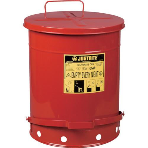 ■ジャストライト オイリーウエスト缶 14ガロン〔品番:J09500〕【4729269:0】[店頭受取不可]