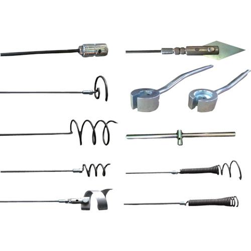 ■KANTOOL 排水管掃除機用交換先端ツール Bプラマーズ・セット〔品番:PB〕【5237114:0】[直送DS][店頭受取不可]