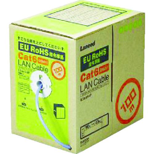 ■ELECOM EURoHS指令準拠LANケーブル100mリール巻ブルー〔品番:LDCT6BU100RS〕【5394619:0】[店頭受取不可]