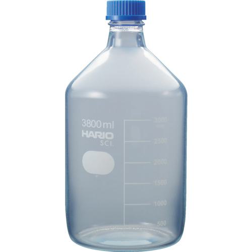 ■HARIO コーティングねじ口瓶 3,800mL〔品番:NBOC3.8LSCI〕【6012877:0】[店頭受取不可]
