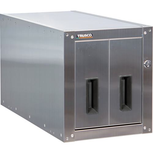 ■TRUSCO 小型耐震薬品庫 500ml瓶用 330X600XH364〔品番:TKS2〕【6852221:0】[店頭受取不可]