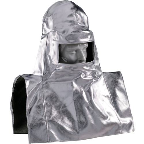 ■JUTEC 耐熱保護服 フード フリーサイズ(ロングタイプ・大開口タイプ)〔品番:HSS050KA1GF〕【6946414:0】[店頭受取不可]