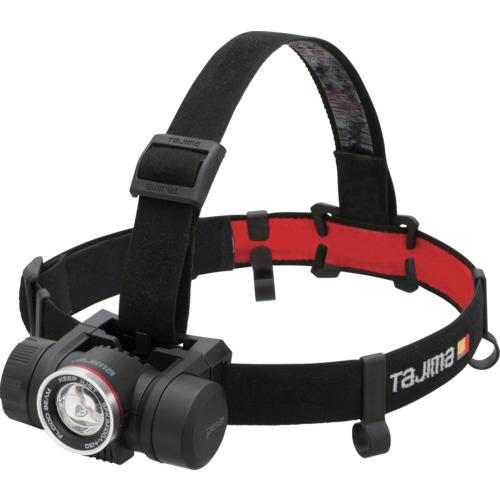 ■タジマ ヘッドライト セフヘッドライト KJM ブースト1000lm フラッド照射 内蔵充電池〔品番:SFKJM100AN30〕【6982421:0】[店頭受取不可]