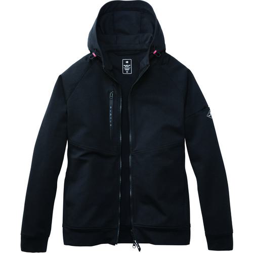 ■BURTLE フーディブルゾン 851-35-XL ブラック〔品番:85135XL〕【7038107:0】[店頭受取不可]