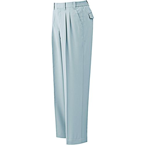 ■ミドリ安全 静電気帯電防止作業服 男子スラックス シルバーグレー サイズL〔品番:VE71SITAL〕【7548800:0】[店頭受取不可]