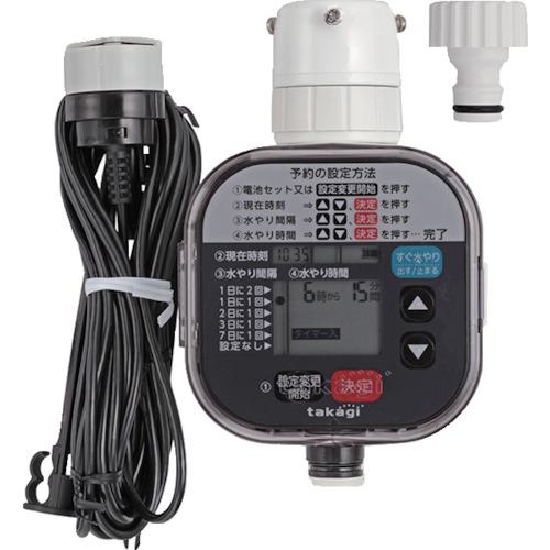 ■タカギ かんたん水やりタイマー 雨センサー付〔品番:GTA211〕【7582714:0】[店頭受取不可]