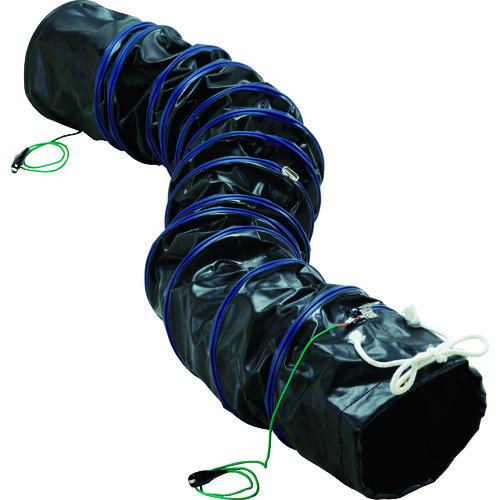 ■TRUSCO フレキシブルダクト 帯電防止タイプ アース付 Φ200X長さ5m〔品番:RFA200〕【7657161:0】[店頭受取不可]