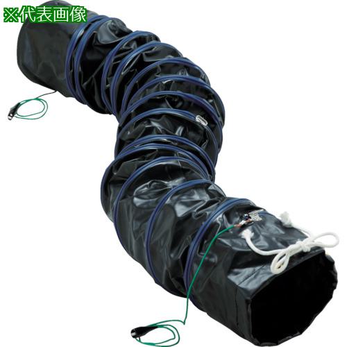 ■TRUSCO フレキシブルダクト 帯電防止タイプ アース付 Φ320X長さ5m〔品番:RFA320〕【7657170:0】[店頭受取不可]