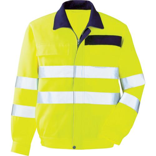 ■ミドリ安全 高視認 ブルゾン イエロー LL〔品番:VE324UELL〕【7949570:0】[店頭受取不可]