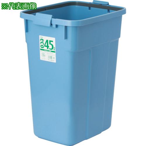 ■積水 エコポリペ-ル角型#90本体 ブルー〔品番:PEK90B〕【7997019:0】[直送DS][店頭受取不可]